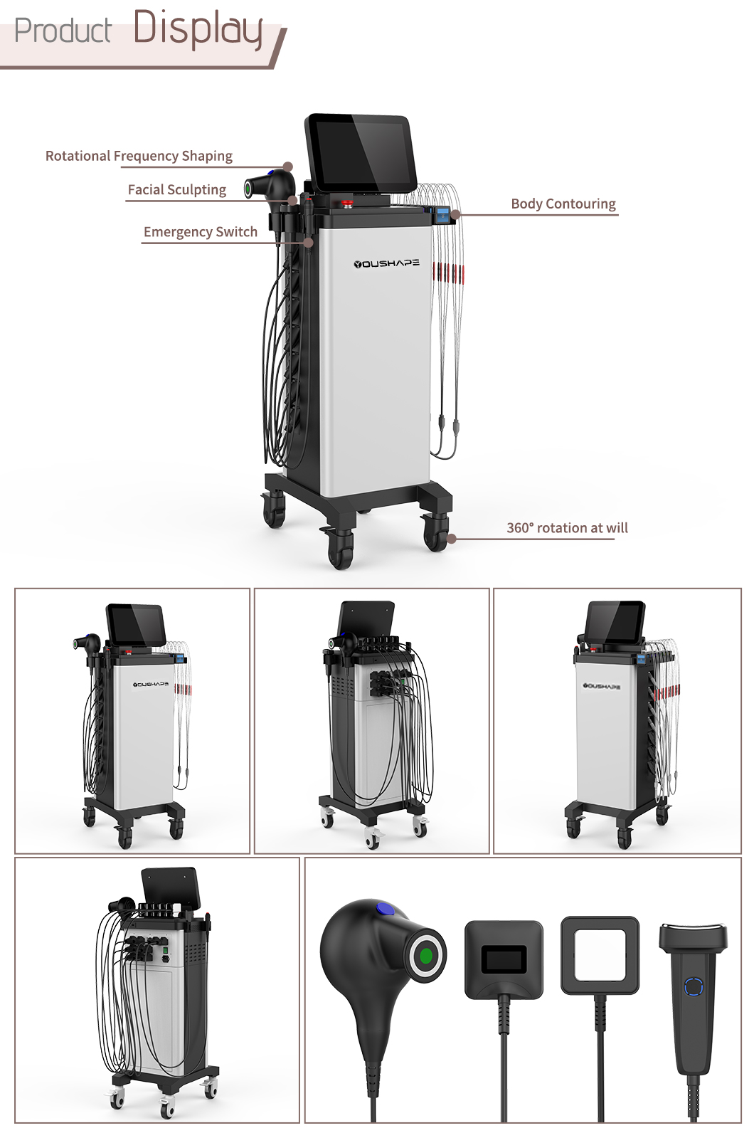 RF All-round Fine Sculpture Machine Tru Sculpting Id Layered Heating ...
