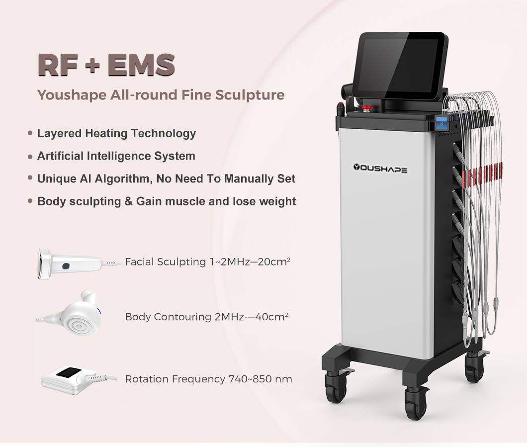 RF All-round Fine Sculpture Machine Tru Sculpting Id Layered Heating ...
